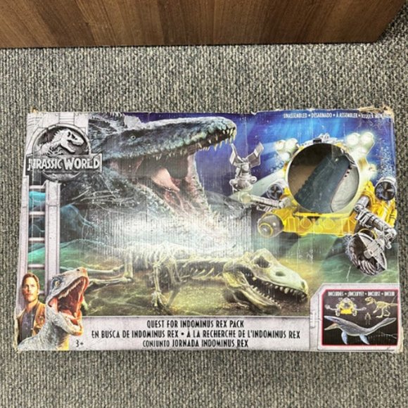 Mattel Toys Jurassic World Submarine Quest For Indominous Rex Pack Poshmark